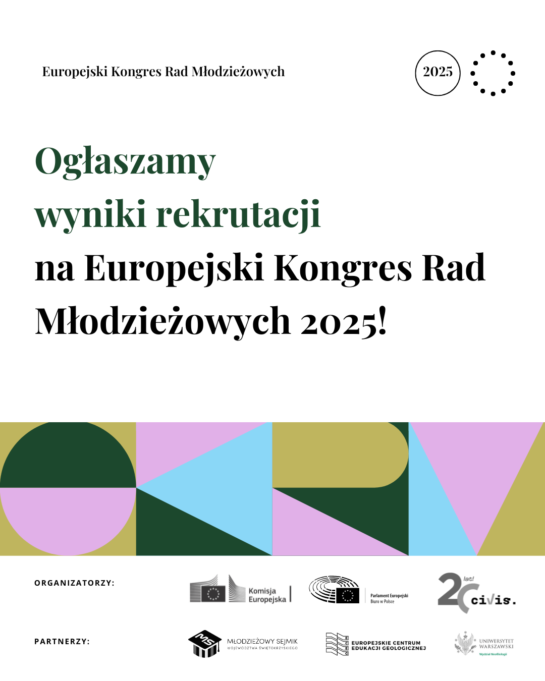 Wyniki rekrutacji na Europejski Kongres Rad Młodzieżowych 2025 ...